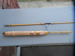 VINTAGE HEDDON PAL MARK III 7450 ULTRA LIGHT SPINNING ROD /SOCK. /TUBE ...