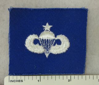 1960s US AIR FORCE SENIOR PILOT WINGS PATCH Early VIETNAM WAR Vintage ...