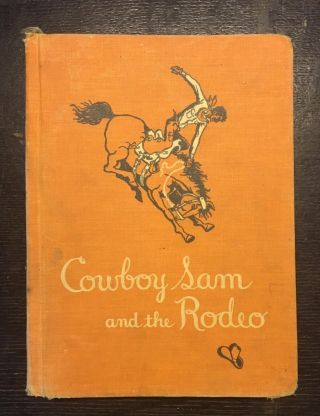 Rare Vintage Book, Cowboy Sam And The Rustlers By Edna Chandler | #8526933