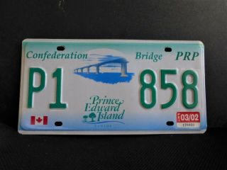 Prince Edward Island PEI License Plate Confederation Bridge Fire ...