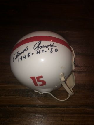 Kurt Burris Oklahoma Sooners Signed Throwback Mini Helmet Autograph OU ...