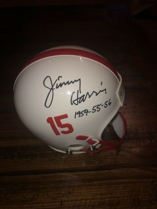 Kurt Burris Oklahoma Sooners Signed Throwback Mini Helmet Autograph OU ...