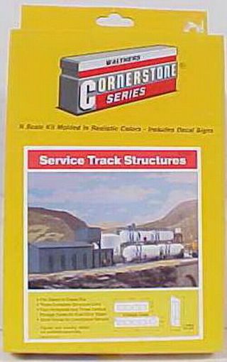 N Scale Walthers 933 - 3206 Service Track Structures Kit | #39669860