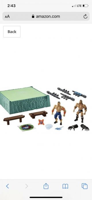WWE Masters Of The Universe Greyskull Ring MOTU Mattel WWEternia Cena ...