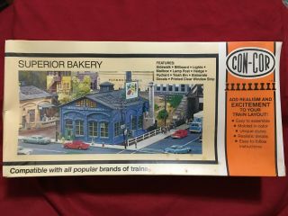 CON - COR 9037 SUPERIOR BAKERY BUILDING HO SCALE | #20851176