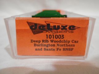 Deluxe Innovations N - Scale BNSF 100T Wood Chip Car - BNSF541331 ...