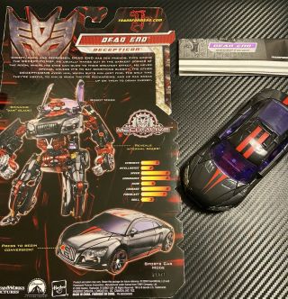Transformers Revenge Of The Fallen DEAD LIFT Complete Scout Rotf ...