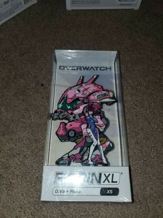 Figpin Overwatch D. Va With Meka X5 Large Pin Gamestop And Blizzcon ...