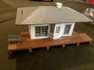 HO SCALE MODEL STRUCTURE BUILDING LAYOUT Station Dock Hjuj | #39552536