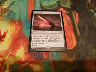 Magic The Gathering Modern Horizons Sword Of Sinew And Steel Artifact ...