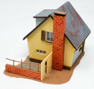 Faller ? HO Scale Vintage House Model Building Kit BUILT | #39790590