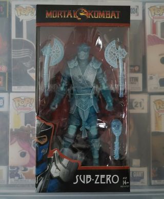 McFarlane Toys Mortal Kombat Sub Zero Action Figure Loose | #57476767