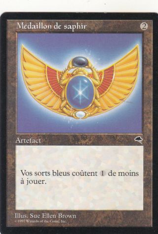 1 X Ruby Medallion Artifact From Tempest (MTG) | #39503368