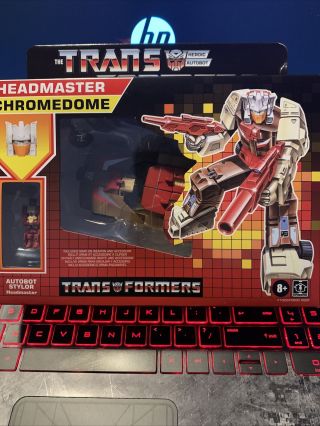 TRANSFORMERS Headmaster Set Of 4 Brainstorm Mindwipe Chromedome ...