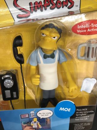 2000 Playmates The Simpsons MOE SZYSLAK Figure WOS Series 3 | #39970330