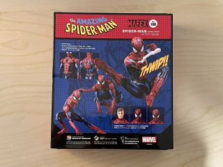 MAFEX No. 108 SPIDER - MAN COMIC PAINT Medicom Mcfarlane Like Suit ...