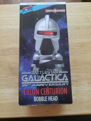 Battlestar Galactica Cylon Centurion Bobble Head With Lights And Sound ...