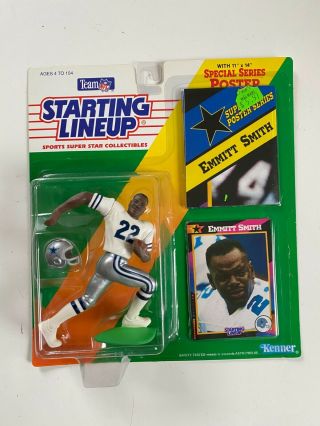 SLU Starting Lineup Kenner 1991 Football Emmitt Smith (B) | #41663121