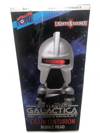 Battlestar Galactica Cylon Centurion Bobble Head With Lights And Sound ...