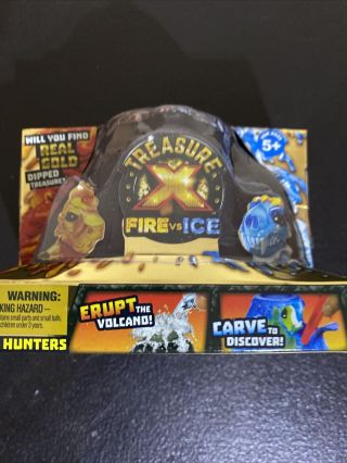 Treasure X Fire Vs Ice Extinct Beasts Pack Factory Box | #39258600