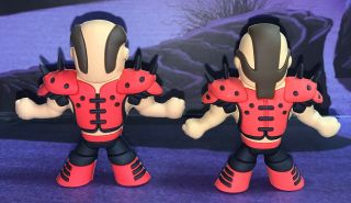 Pro Wrestling LOD Road Warriors Hawk Animal Micro Brawler Figures (RARE ...
