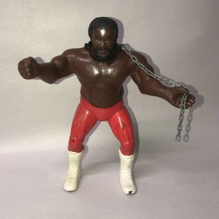 WWF LJN Junkyard Dog With Collar And Chain 1984 Vintage Titan Sports ...