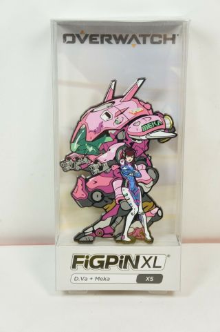 Figpin Overwatch D. Va With Meka X5 Large Pin Gamestop And Blizzcon ...