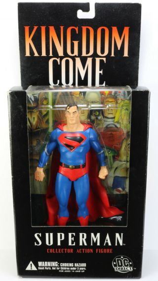 DC Direct Kingdom Come Alex Ross SUPERMAN 6. 75 " Action Figure 2003 ...