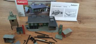 AUHAGEN GERMAN TT MODEL TRAIN ENGINE HOUSE | #40884503