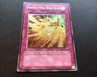 YU - GI - OH PHOENIX WING WIND BLAST ULTIMATE RARE UNLIMITED FET ...