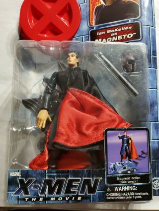 2000 Marvel X - Men The Movie Ian Mckellen As Magneto Figure | #40952006