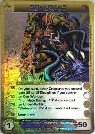 Chaotic Card Rare Grantkae Mipedian General | #30295395