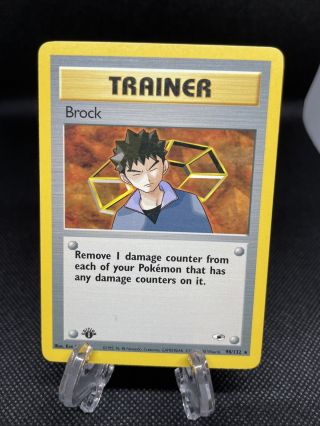 Pokemon TCG 1st Edition Gym Heroes Erika ' S Clefable 3/132 Holo Rare ...