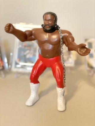 WWF LJN Junkyard Dog With Collar And Chain 1984 Vintage Titan Sports ...