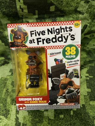 McFarlane Five Nights At Freddy ' S: Grimm Foxy With Corn Maze FNAF ...