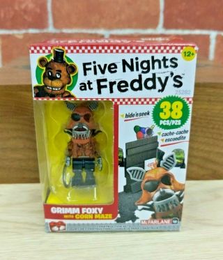 McFarlane Five Nights At Freddy ' S: Grimm Foxy With Corn Maze FNAF ...