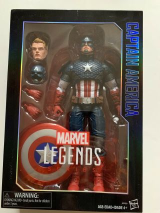 Hasbro Marvel Legends Series CAPTAIN AMERICA 12 " Action Figure | #9041412
