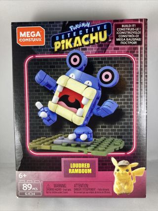 MEGA Construx Pokemon Detective Pikachu LOUDRED LICKITUNG BRIONNE ...