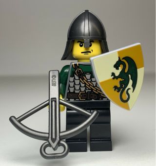 LEGO Castle Kingdoms Dragon Knight Minifigure Scale Mail With Chains ...