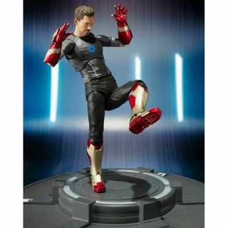 SHF S. H. Figuarts Marvel Avengers Tony Stark Iron Man 3 Action Figure ...
