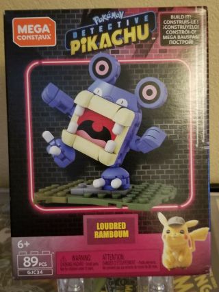 MEGA Construx Pokemon Detective Pikachu LOUDRED LICKITUNG BRIONNE ...