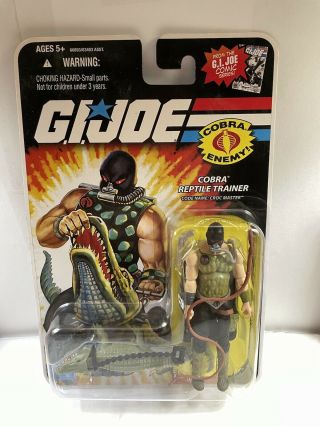 GI Joe 2008 25th Anniversary Croc Master (Loose) Figure Complete With ...