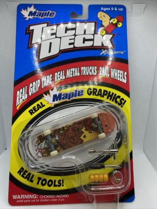 Vintage Tech Deck Creature Series 3210 Fingerboard Rare NIB | #41745133
