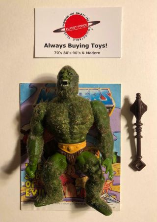 1985 Stinkor W/ Comic Complete Vintage MOTU Figure | #57833539