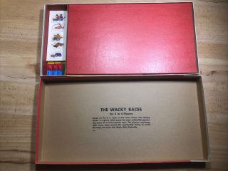 Vintage 1968 Milton Bradley The “Wacky Races” Board Game 4937 | #41787597