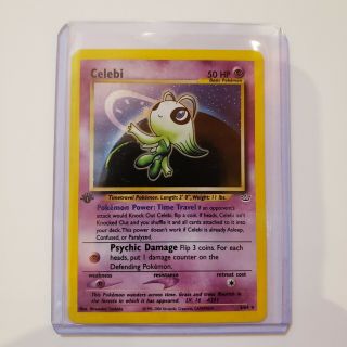 Pokemon 3/64 Celebi Neo Revelation Holo Rare B | #58260166