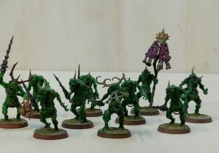 Warhammer AoS Daemons Of Nurgle Poxbringer Herald Of Nurgle D - 208 ...