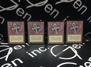 MTG Magic The Gathering Unlimited Edition Ankh Of Mishra U2 | #58709878