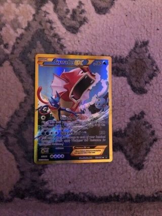 POKEMON CARD GYARADOS EX 123/122 FULL ART SECRET RARE BREAKPOINT ...