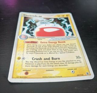 Electrode Ex Holo 107/112 Ultra Rare EX FireRed & LeafGreen Pokemon ...